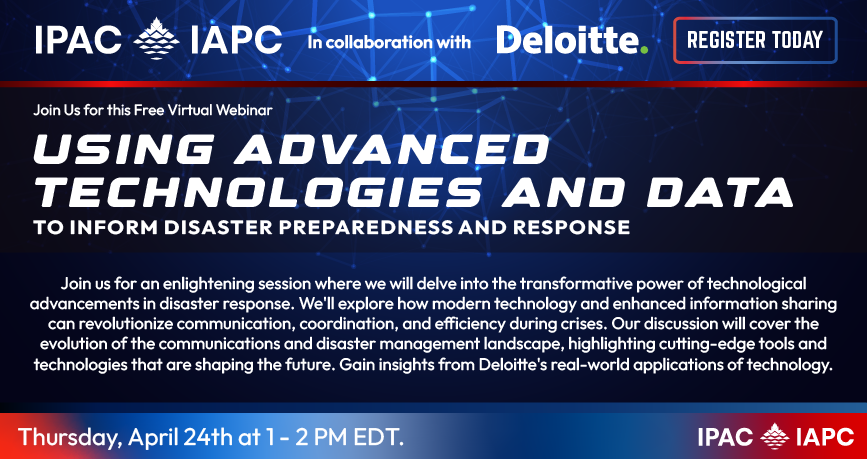 Using advanced technologies and data to inform disaster preparedness ...